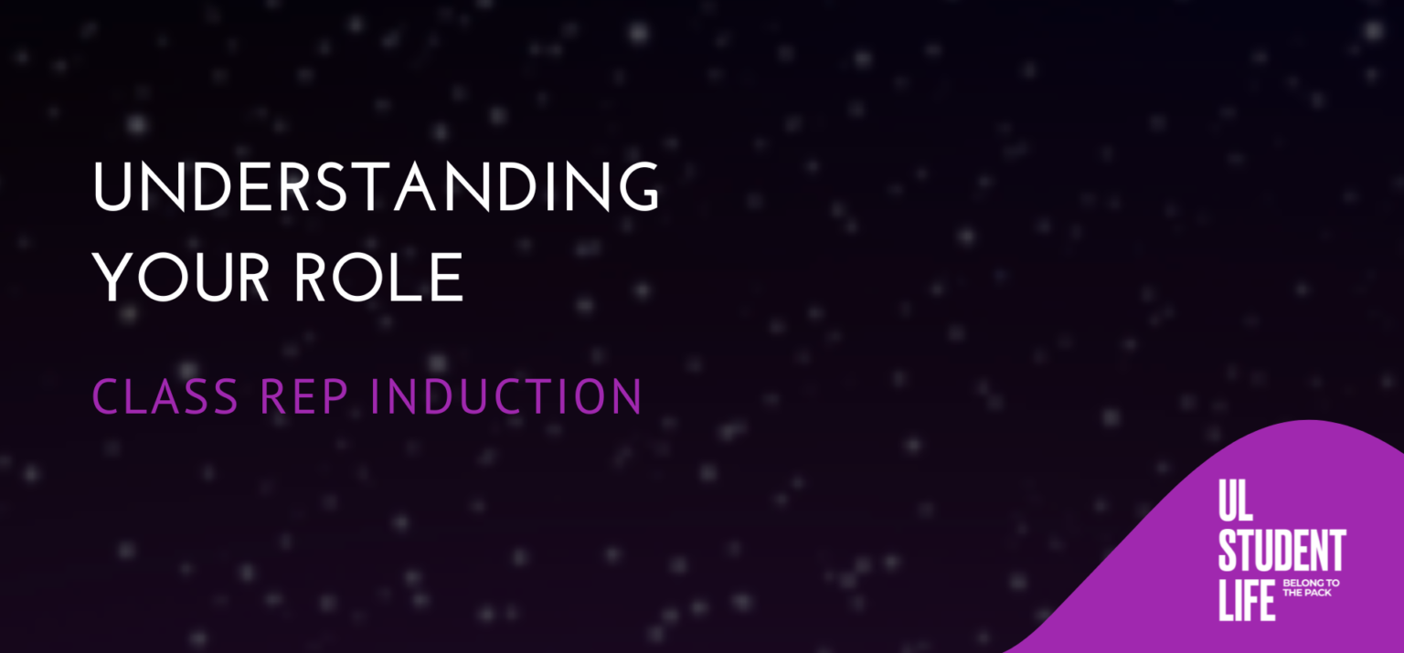 Understanding your Role Class Rep Induction – Leaders for Life
